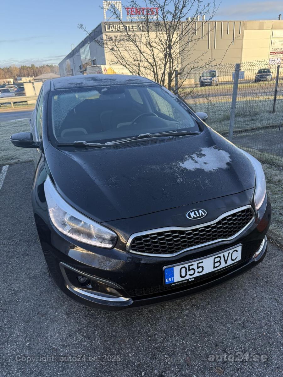 Melns Kia Ceed 2017 Tallina, ar dzinēja tilpumu 1.60 L un nobraukumu 124 tūkst. km par 7900 €, foto 5 vietnē AUTOMOTO.COM.LV