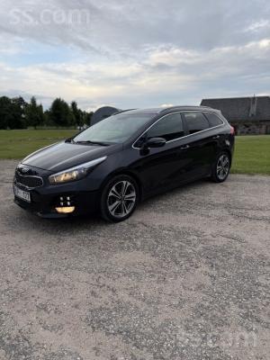 Black Kia Ceed 2017 in Valka, with an engine capacity of 1.60 L and mileage of 208 thousand km for 6200 €, photo 5 on AUTOMOTO.COM.LV