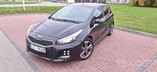 Melns Kia Ceed 2018 Jelgava, ar dzinēja tilpumu 1.60 L un nobraukumu 134 tūkst. km par 7500 €, foto 2 vietnē AUTOMOTO.COM.LV