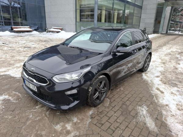 Black Kia Ceed 2019 in Vilnius, with an engine capacity of 1.35 L and mileage of 161 thousand km for 10400 €, photo 1 on AUTOMOTO.COM.LV