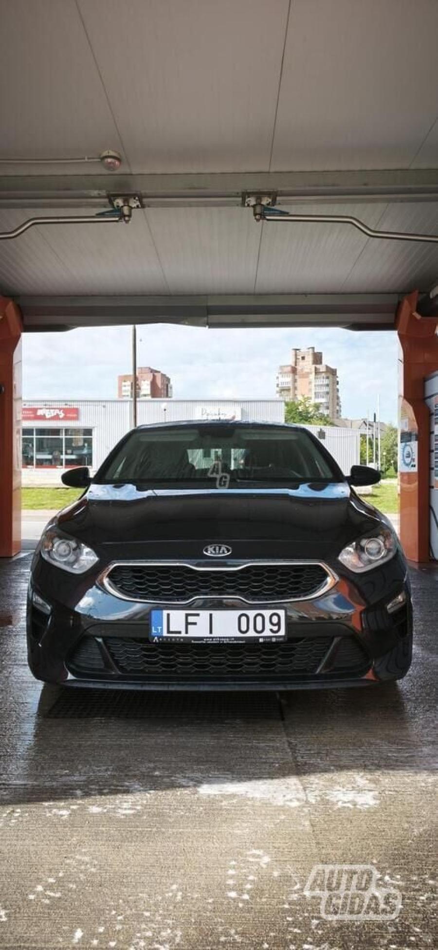 Black Kia Ceed 2019 in Klaipeda, with an engine capacity of 1.40 L and mileage of 25 thousand km for 14100 €, photo 1 on AUTOMOTO.COM.LV