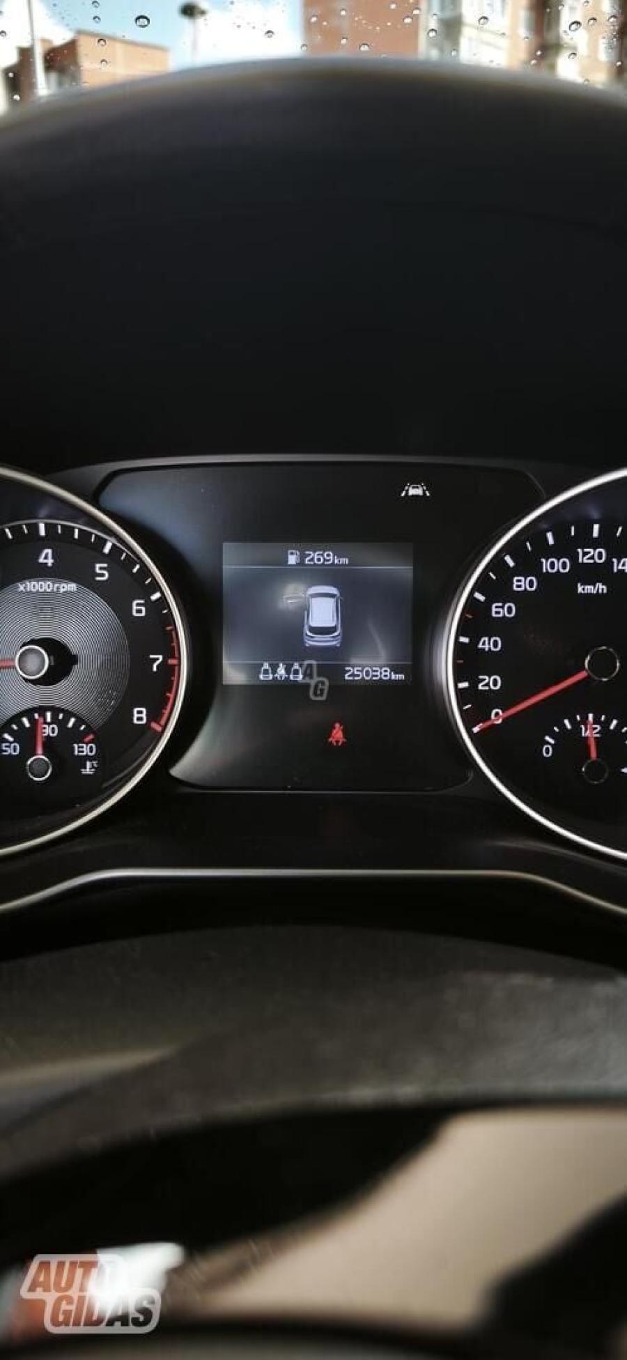 Black Kia Ceed 2019 in Klaipeda, with an engine capacity of 1.40 L and mileage of 25 thousand km for 14100 €, photo 15 on AUTOMOTO.COM.LV