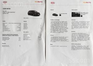 Black Kia Ceed 2019 in Riga, with an engine capacity of 1.40 L and mileage of 92 thousand km for 13000 €, photo 13 on AUTOMOTO.COM.LV