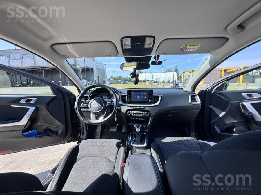 Melns Kia Ceed 2022 Liepāja, ar dzinēja tilpumu 1.50 L un nobraukumu 55 tūkst. km par 15500 €, foto 6 vietnē AUTOMOTO.COM.LV