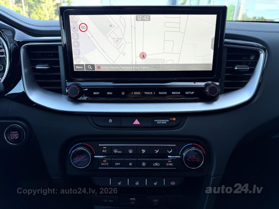Melns Kia Ceed 2023 Tallina, ar dzinēja tilpumu 1.50 L un nobraukumu 51 tūkst. km par 19900 €, foto 9 vietnē AUTOMOTO.COM.LV