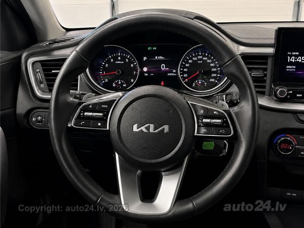 Black Kia Ceed 2025 in Tallinn, with an engine capacity of 1.48 L and mileage of 34 thousand km for 19990 €, photo 11 on AUTOMOTO.COM.LV