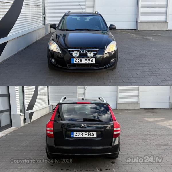 Black Kia Ceed 2008 in Tallinn, with an engine capacity of 1.60 L and mileage of 370 thousand km for 2099 €, photo 6 on AUTOMOTO.COM.LV
