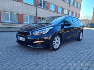 Melns Kia Ceed 2016 Ogre, ar dzinēja tilpumu 1.60 L un nobraukumu 0 tūkst. km par 6900 €, foto  vietnē AUTOMOTO.COM.LV