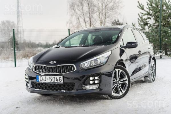 Melns Kia Ceed 2017 Rīga, ar dzinēja tilpumu 1.60 L un nobraukumu 178 tūkst. km par 7890 €, foto 1 vietnē AUTOMOTO.COM.LV