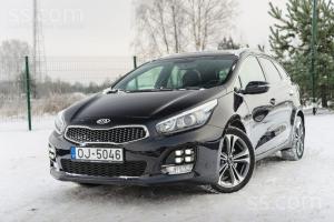 Melns Kia Ceed 2017 Rīga, ar dzinēja tilpumu 1.60 L un nobraukumu 178 tūkst. km par 7890 €, foto  vietnē AUTOMOTO.COM.LV