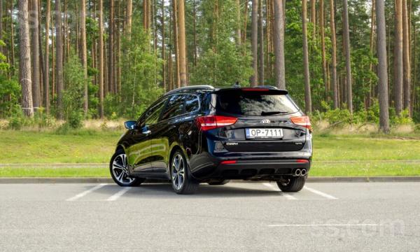 Black Kia Ceed 2017 in Riga, with an engine capacity of 1.60 L and mileage of 209 thousand km for 6390 €, photo 8 on AUTOMOTO.COM.LV