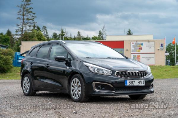 Black Kia Ceed 2017 in Tallinn, with an engine capacity of 1.40 L and mileage of 136 thousand km for 9400 €, photo 1 on AUTOMOTO.COM.LV