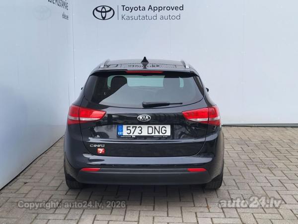 Black Kia Ceed 2018 in Tallinn, with an engine capacity of 1.59 L and mileage of 98 thousand km for 11495 €, photo 4 on AUTOMOTO.COM.LV