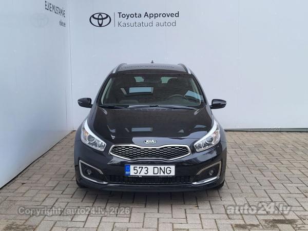 Black Kia Ceed 2018 in Tallinn, with an engine capacity of 1.59 L and mileage of 98 thousand km for 11495 €, photo 5 on AUTOMOTO.COM.LV