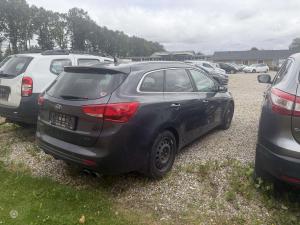 Black Kia Ceed 2018 in Panevezys, with an engine capacity of 1.60 L and mileage of 277 thousand km for 3750 €, photo 6 on AUTOMOTO.COM.LV