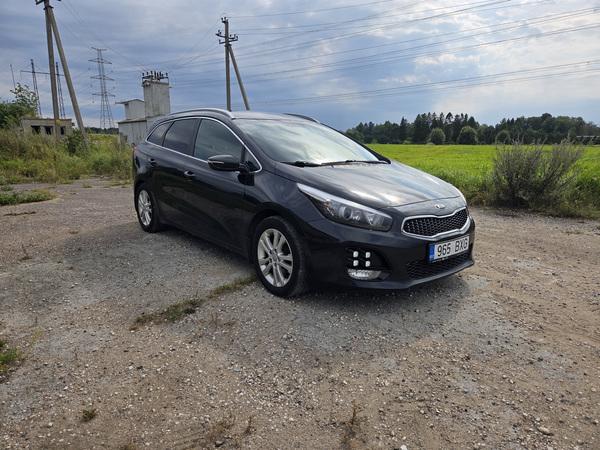 Melns Kia Ceed 2018 Saku, ar dzinēja tilpumu 1.60 L un nobraukumu 214 tūkst. km par 9500 €, foto 3 vietnē AUTOMOTO.COM.LV
