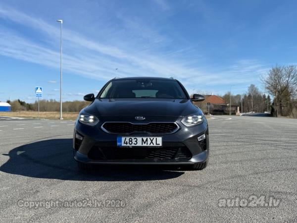 Black Kia Ceed 2021 in Tallinn, with an engine capacity of 1.60 L and mileage of 102 thousand km for 16900 €, photo 2 on AUTOMOTO.COM.LV