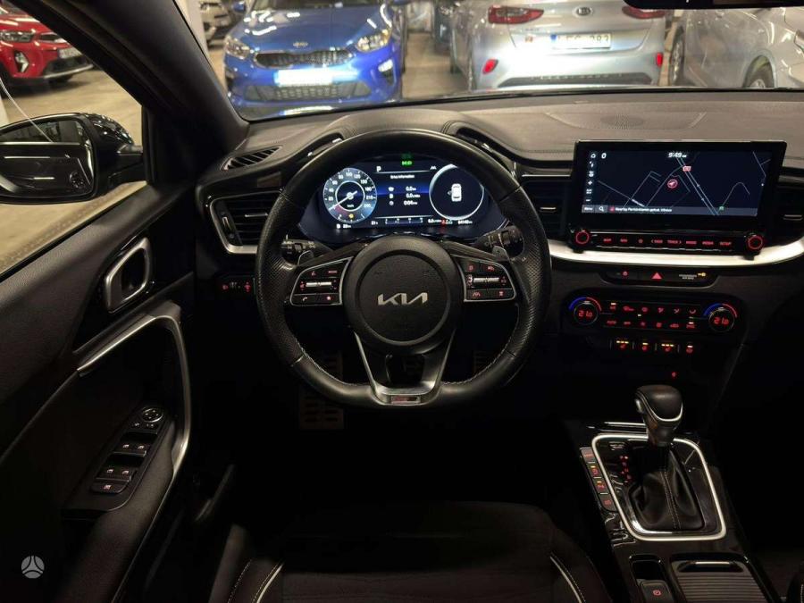 Black Kia Ceed 2023 in Vilnius, with an engine capacity of 1.48 L and mileage of 64 thousand km for 21900 €, photo 18 on AUTOMOTO.COM.LV