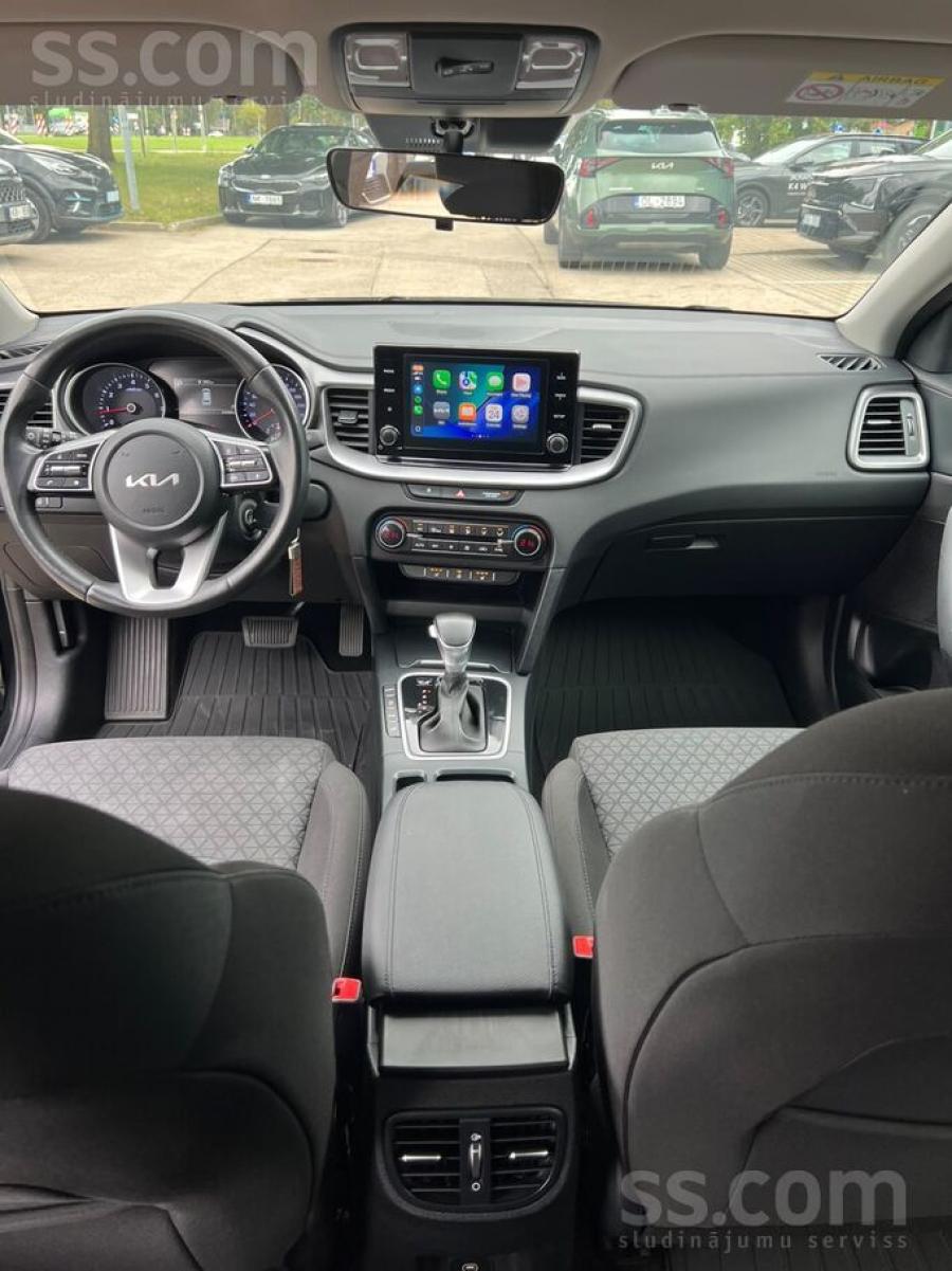 Melns Kia Ceed 2024 Rīga, ar dzinēja tilpumu 1.50 L un nobraukumu 64 tūkst. km par 17500 €, foto 19 vietnē AUTOMOTO.COM.LV