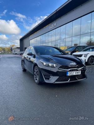 Black Kia Ceed 2026 in Tallinn, with an engine capacity of 1.50 L and mileage of 3 thousand km for 28900 €, photo 1 on AUTOMOTO.COM.LV