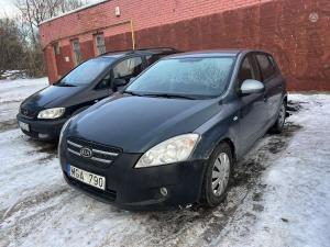 Zils Kia Ceed 2007 Viļņa, ar dzinēja tilpumu 1.60 L un nobraukumu 280 tūkst. km par 550 €, foto  vietnē AUTOMOTO.COM.LV