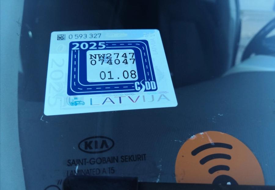 Blue Kia Ceed 2007 in Riga, with an engine capacity of 1.60 L and mileage of 268 thousand km for 2290 €, photo 15 on AUTOMOTO.COM.LV