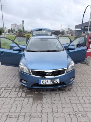 Blue Kia Ceed 2010 in Tallinn, with an engine capacity of 1.40 L and mileage of 79 thousand km for 3800 €, photo  on AUTOMOTO.COM.LV