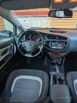 Blue Kia Ceed 2017 in Tallinn, with an engine capacity of 1.60 L and mileage of 93 thousand km for 11900 €, photo 10 on AUTOMOTO.COM.LV
