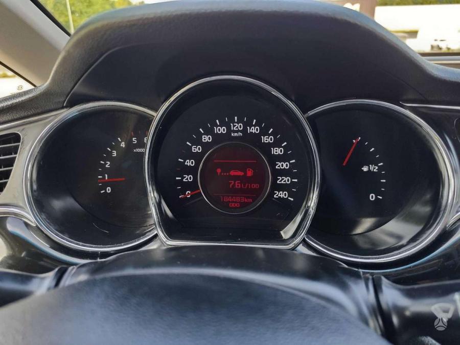 Blue Kia Ceed 2018 in Vilnius, with an engine capacity of 1.60 L and mileage of 185 thousand km for 7500 €, photo 6 on AUTOMOTO.COM.LV