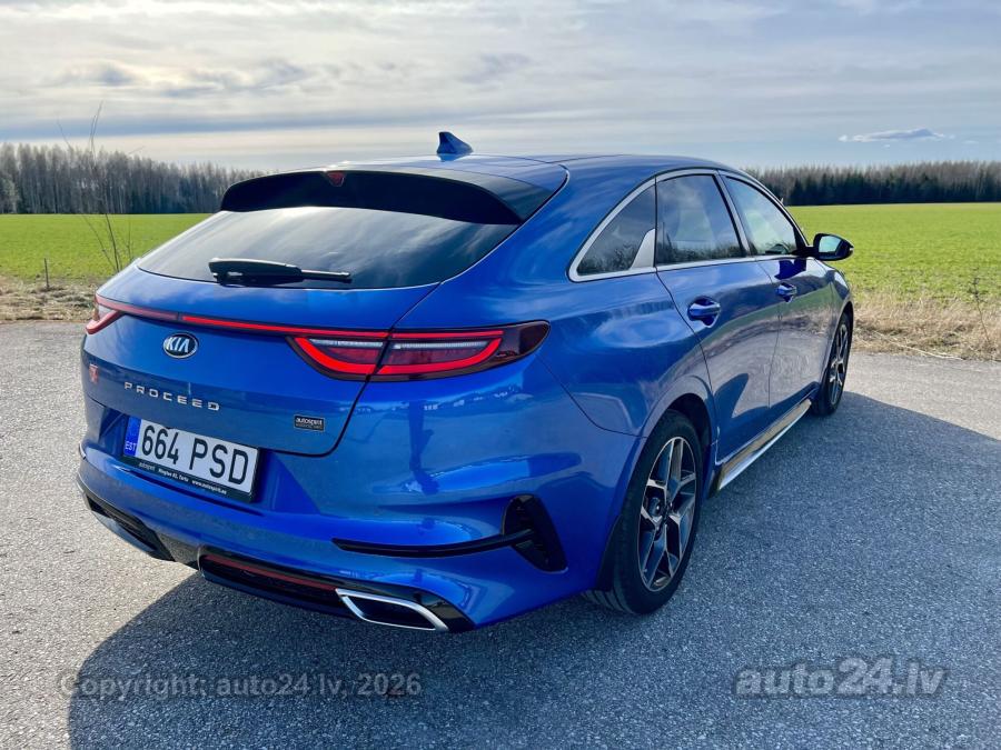 Blue Kia Ceed 2019 in Tallinn, with an engine capacity of 1.40 L and mileage of 55 thousand km for 14400 €, photo 4 on AUTOMOTO.COM.LV
