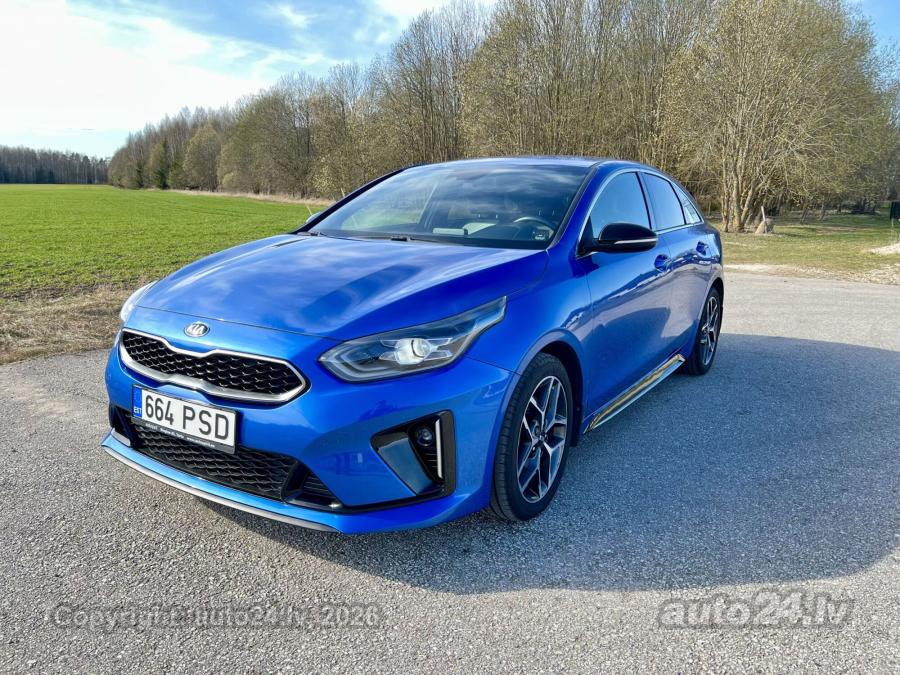 Blue Kia Ceed 2019 in Tallinn, with an engine capacity of 1.40 L and mileage of 55 thousand km for 14400 €, photo 5 on AUTOMOTO.COM.LV