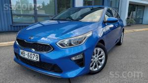 Blue Kia Ceed 2019 in Riga, with an engine capacity of 1.60 L and mileage of 71 thousand km for 8990 €, photo 3 on AUTOMOTO.COM.LV