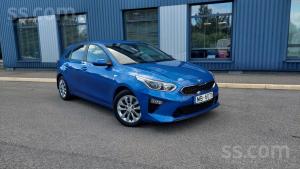 Blue Kia Ceed 2019 in Riga, with an engine capacity of 1.60 L and mileage of 71 thousand km for 8990 €, photo 18 on AUTOMOTO.COM.LV