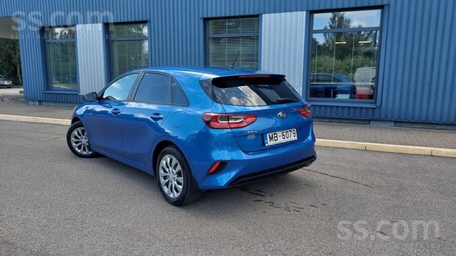 Blue Kia Ceed 2019 in Riga, with an engine capacity of 1.60 L and mileage of 71 thousand km for 8990 €, photo 23 on AUTOMOTO.COM.LV