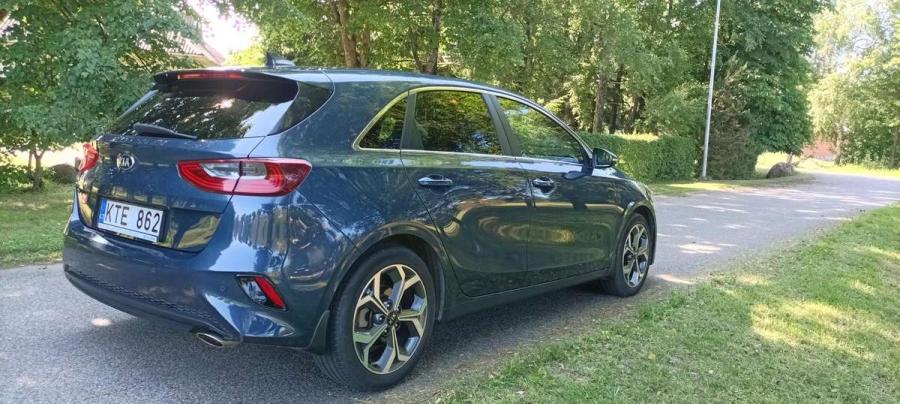 Blue Kia Ceed 2019 in Kretinga, with an engine capacity of 1.35 L and mileage of 84 thousand km for 11700 €, photo 4 on AUTOMOTO.COM.LV