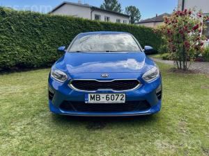 Blue Kia Ceed 2019 in Jurmala, with an engine capacity of 1.60 L and mileage of 141 thousand km for 8200 €, photo 4 on AUTOMOTO.COM.LV