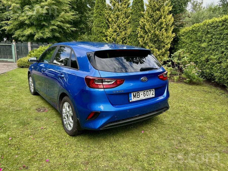 Blue Kia Ceed 2019 in Jurmala, with an engine capacity of 1.60 L and mileage of 141 thousand km for 8200 €, photo 9 on AUTOMOTO.COM.LV