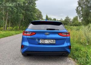 Blue Kia Ceed 2019 in Riga, with an engine capacity of 1.40 L and mileage of 108 thousand km for 13000 €, photo 3 on AUTOMOTO.COM.LV