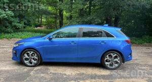 Blue Kia Ceed 2019 in Riga, with an engine capacity of 1.40 L and mileage of 108 thousand km for 13000 €, photo 7 on AUTOMOTO.COM.LV
