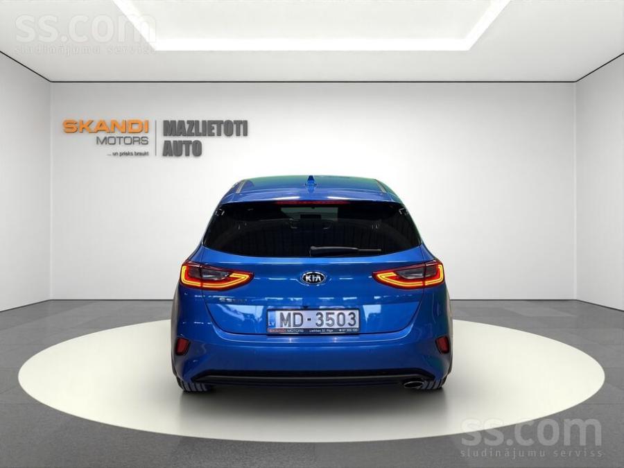 Zils Kia Ceed 2019 Rīga, ar dzinēja tilpumu 1.60 L un nobraukumu 97 tūkst. km par 12990 €, foto 6 vietnē AUTOMOTO.COM.LV