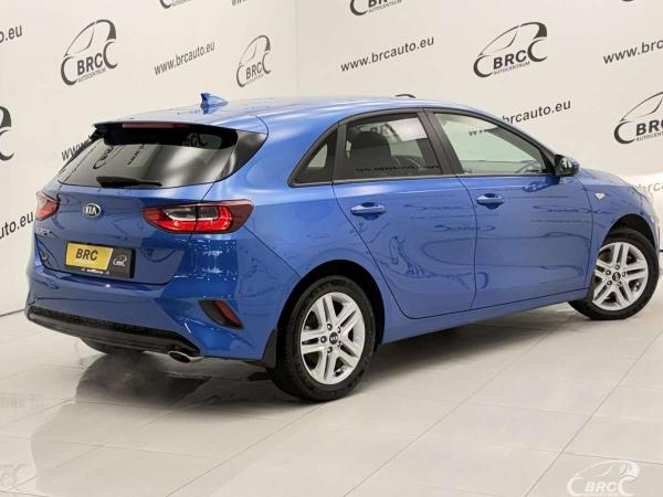 Blue Kia Ceed 2020 in Vilnius, with an engine capacity of 1.00 L and mileage of 75 thousand km for 9900 €, photo 3 on AUTOMOTO.COM.LV