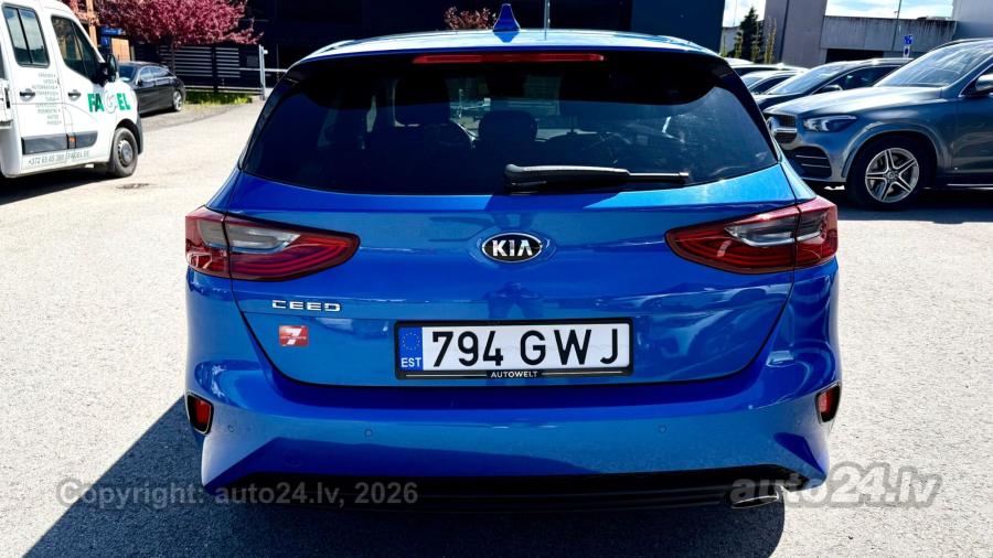 Синий Киа Сид 2020 в Таллин, объемом двигателя 1.40 л и пробегом 45 тыс. км за 15990 €, фото 9 на AUTOMOTO.COM.LV
