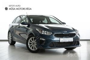 Blue Kia Ceed 2020 in Riga, with an engine capacity of 1.00 L and mileage of 132 thousand km for 10900 €, photo 10 on AUTOMOTO.COM.LV