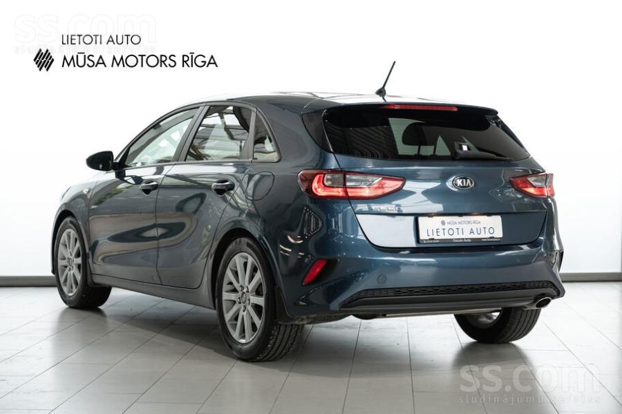 Blue Kia Ceed 2020 in Riga, with an engine capacity of 1.00 L and mileage of 132 thousand km for 10900 €, photo 11 on AUTOMOTO.COM.LV