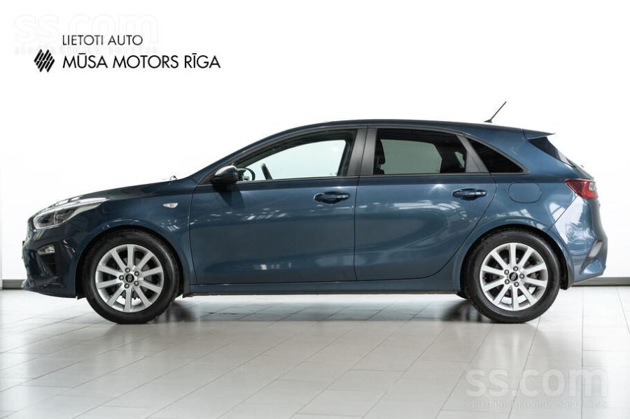 Blue Kia Ceed 2020 in Riga, with an engine capacity of 1.00 L and mileage of 132 thousand km for 10900 €, photo 12 on AUTOMOTO.COM.LV