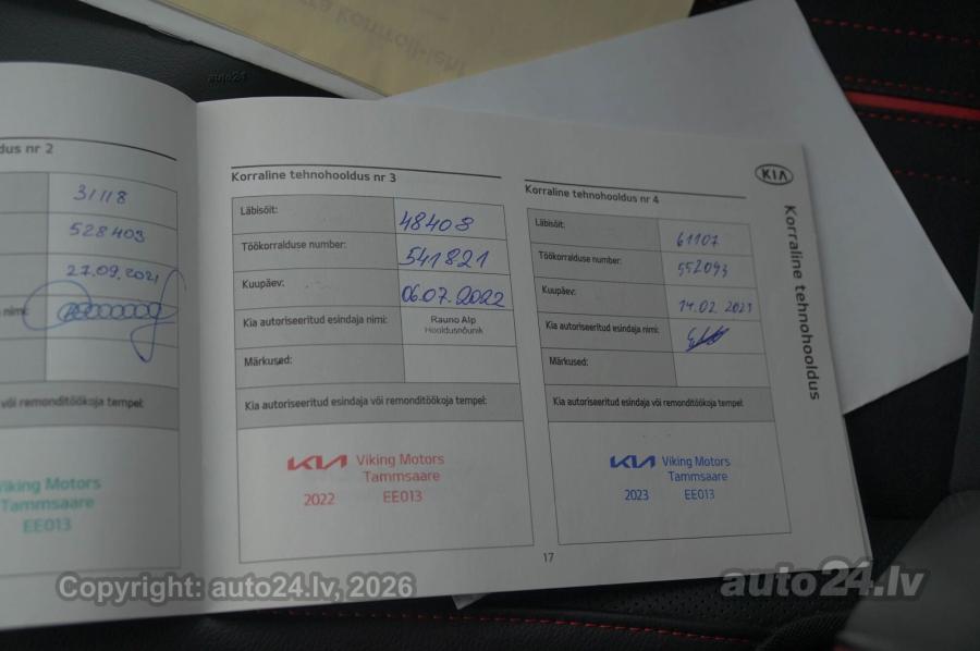 Синий Киа Сид 2020 в Таллин, объемом двигателя 1.60 л и пробегом 116 тыс. км за 17990 €, фото 17 на AUTOMOTO.COM.LV