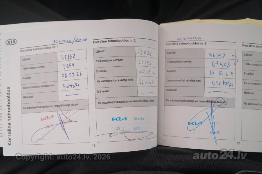 Синий Киа Сид 2020 в Таллин, объемом двигателя 1.60 л и пробегом 74 тыс. км за 11490 €, фото 14 на AUTOMOTO.COM.LV