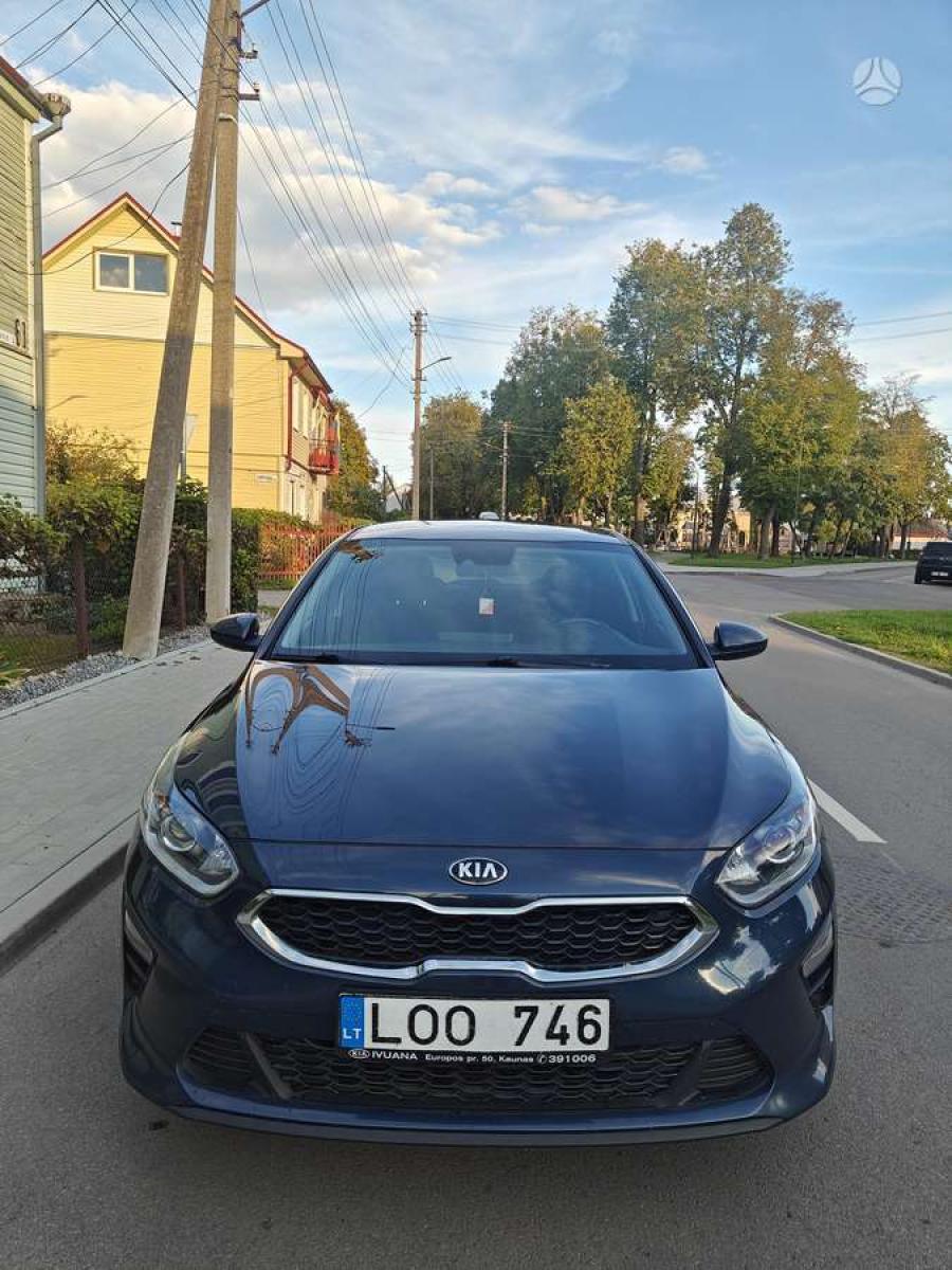 Zils Kia Ceed 2020 Kauņa, ar dzinēja tilpumu 1.35 L un nobraukumu 169 tūkst. km par 11300 €, foto 13 vietnē AUTOMOTO.COM.LV