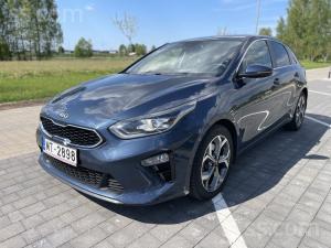 Zils Kia Ceed 2021 Rīga, ar dzinēja tilpumu 1.50 L un nobraukumu 93 tūkst. km par 12900 €, foto  vietnē AUTOMOTO.COM.LV
