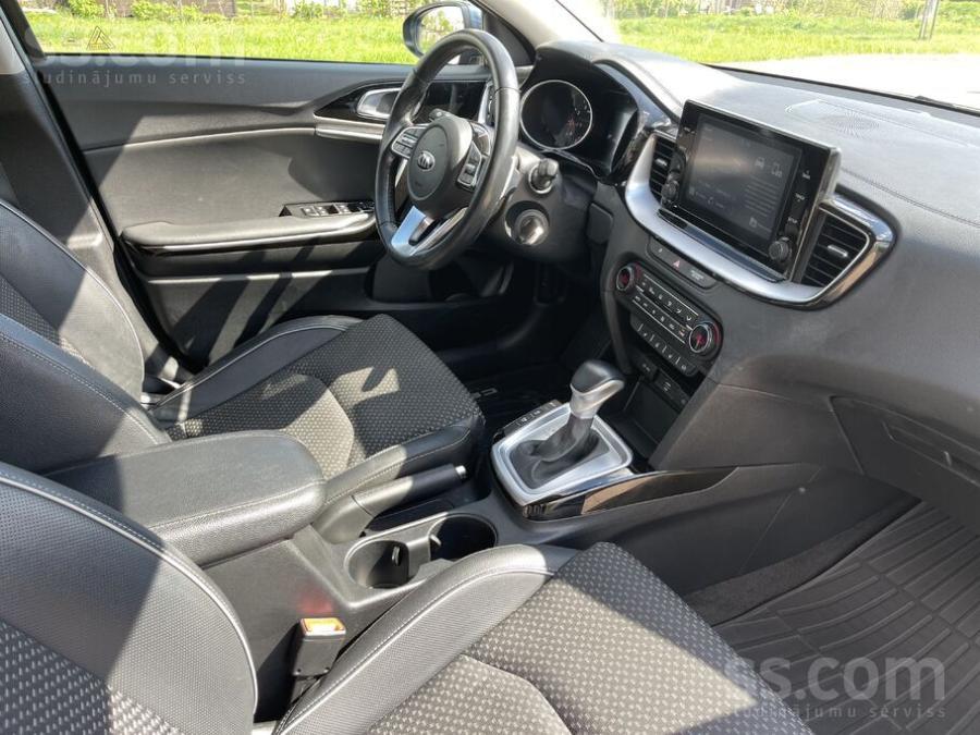 Zils Kia Ceed 2021 Rīga, ar dzinēja tilpumu 1.50 L un nobraukumu 93 tūkst. km par 12900 €, foto 10 vietnē AUTOMOTO.COM.LV